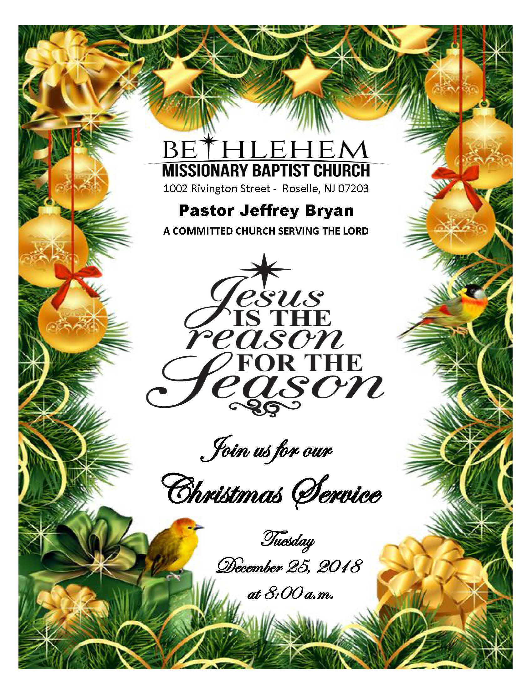 Bethlehem MBC - Roselle, NJ